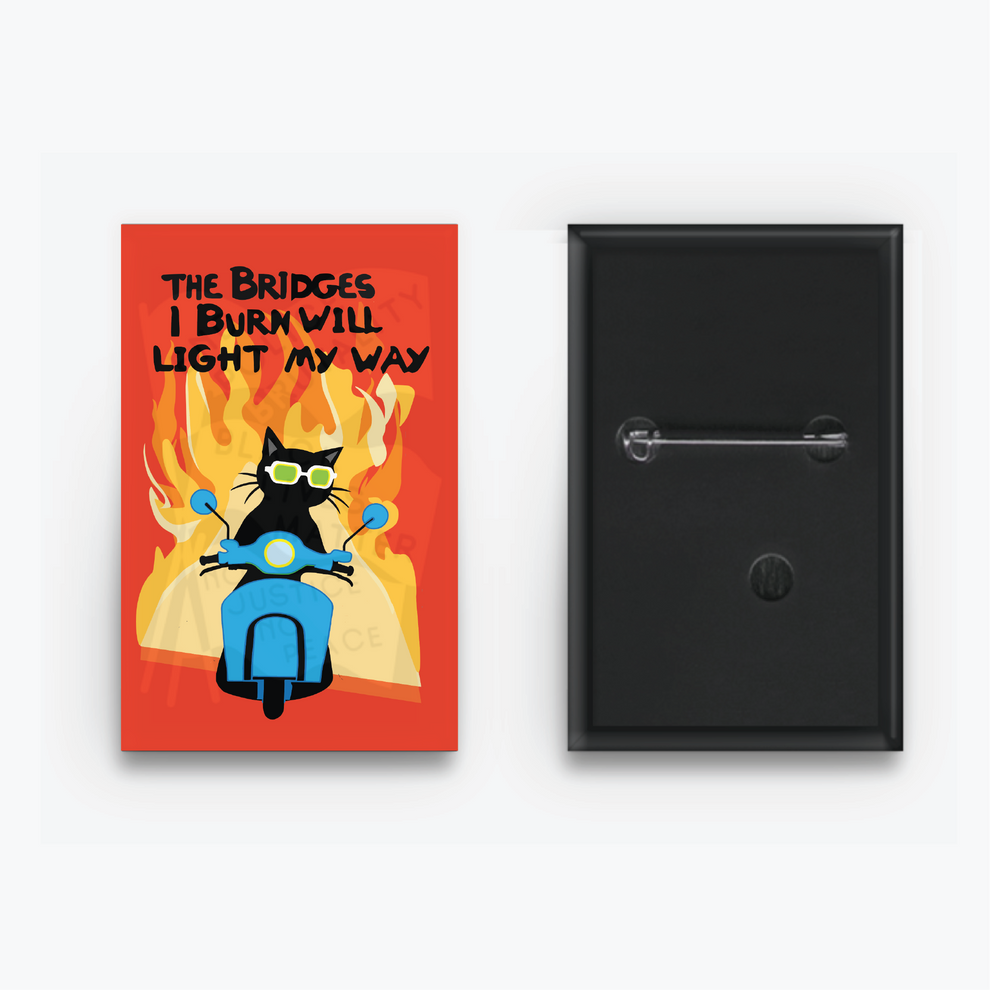 Button - Bridges I Burn – All Very Goods