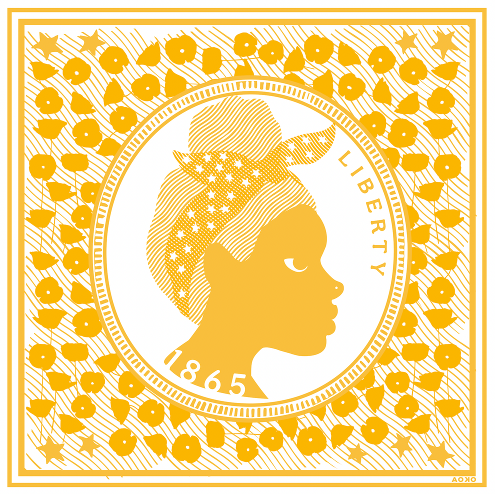 Bandana - Juneteenth (Liberty Coin) – All Very Goods